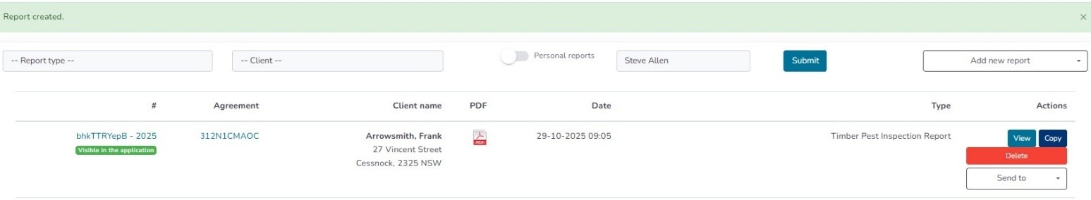 Report Systems App
